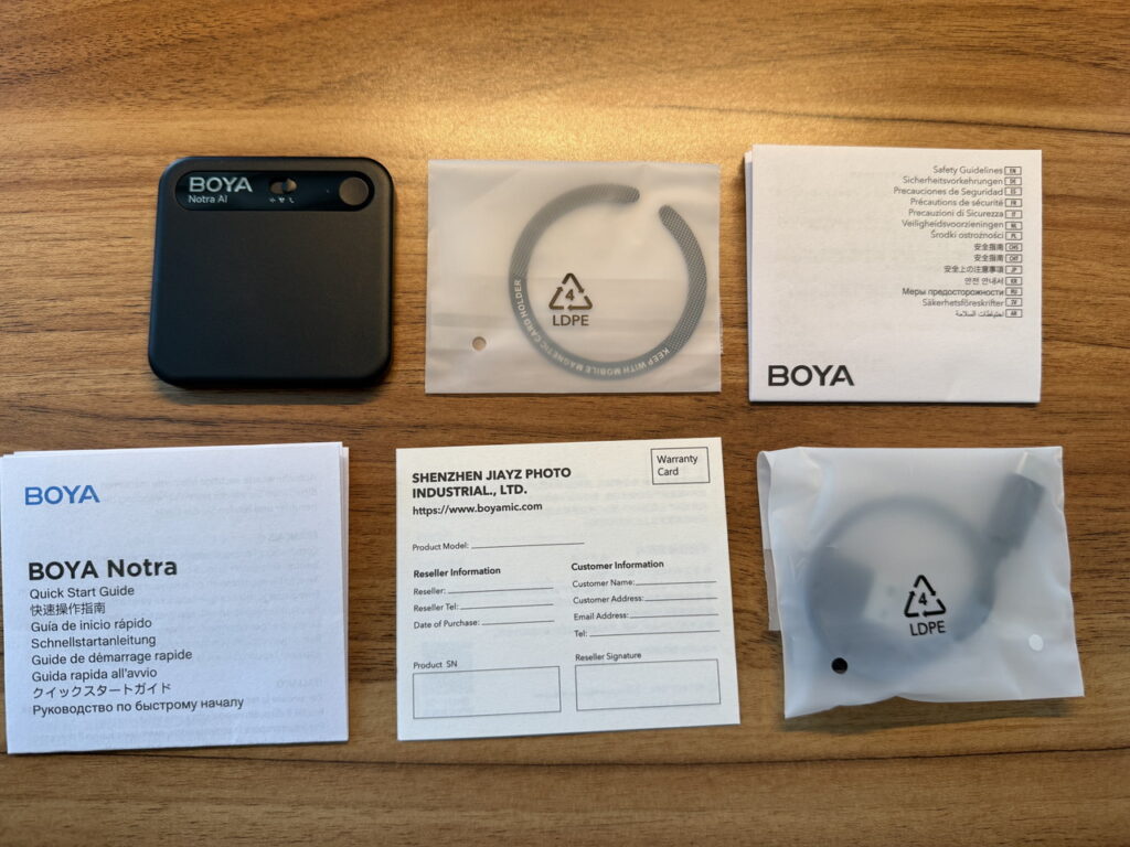 BOYA Notra 実機レビュー！録音→文字起こし→要約まで自動化できるAIレコーダー | TikGadget